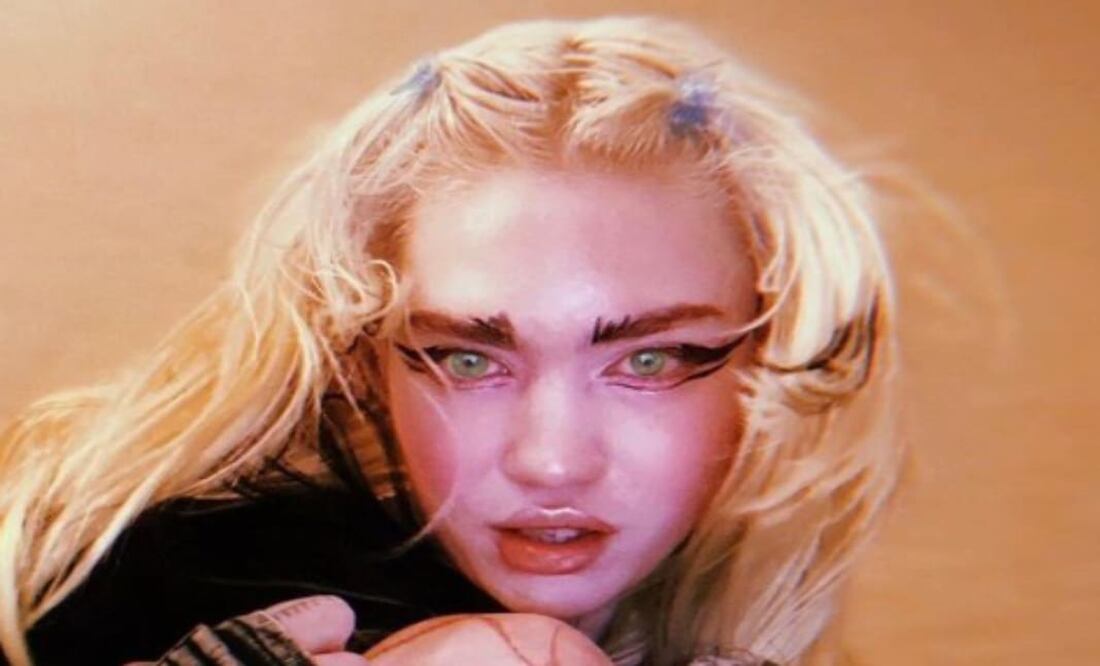 Grimes, ex de Elon Musk, se sigue transformando en alien con nuevos ...