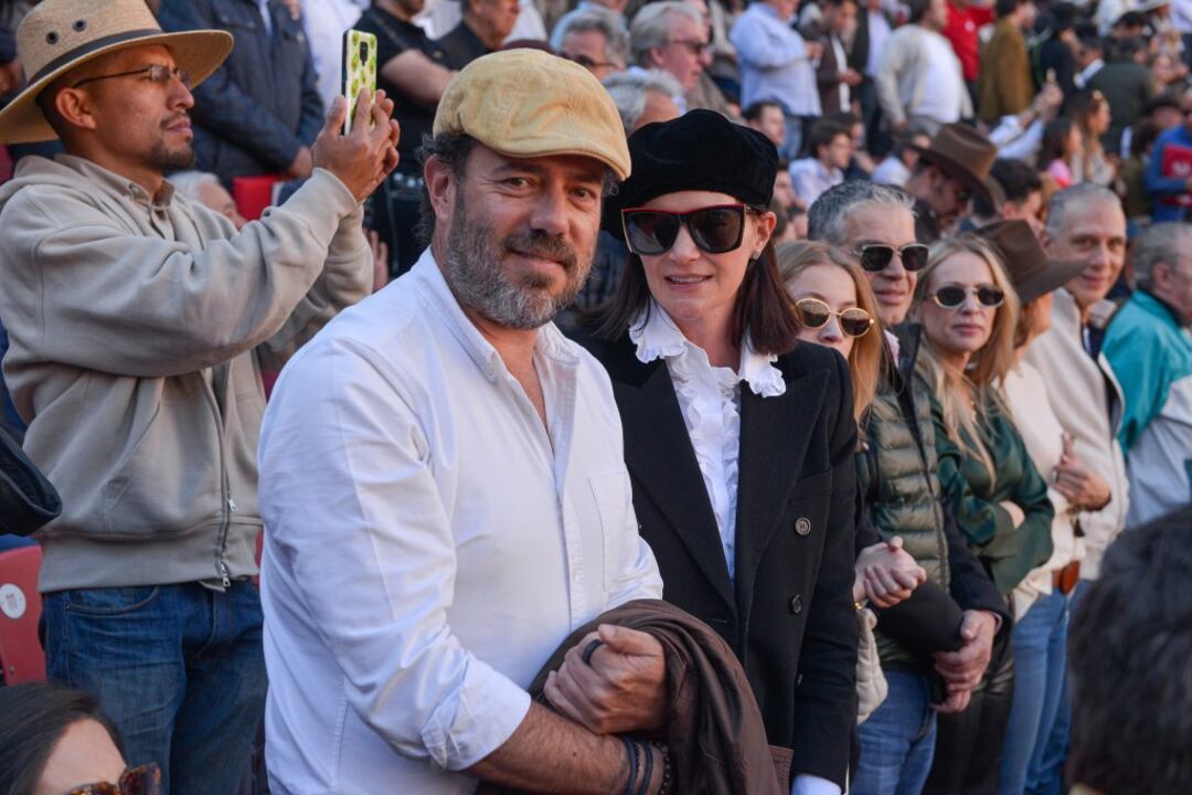 Tania Ruiz en la despedida de Pablo Hermoso de Mendoza