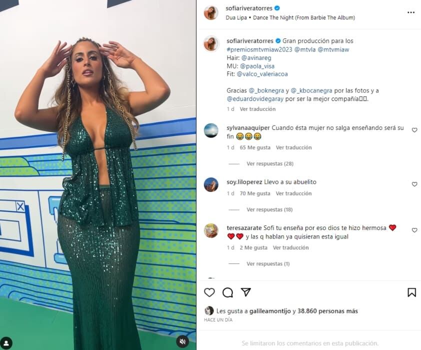 Sofía Rivera Torres luce su curvas en look de sirena que acelera los latidos