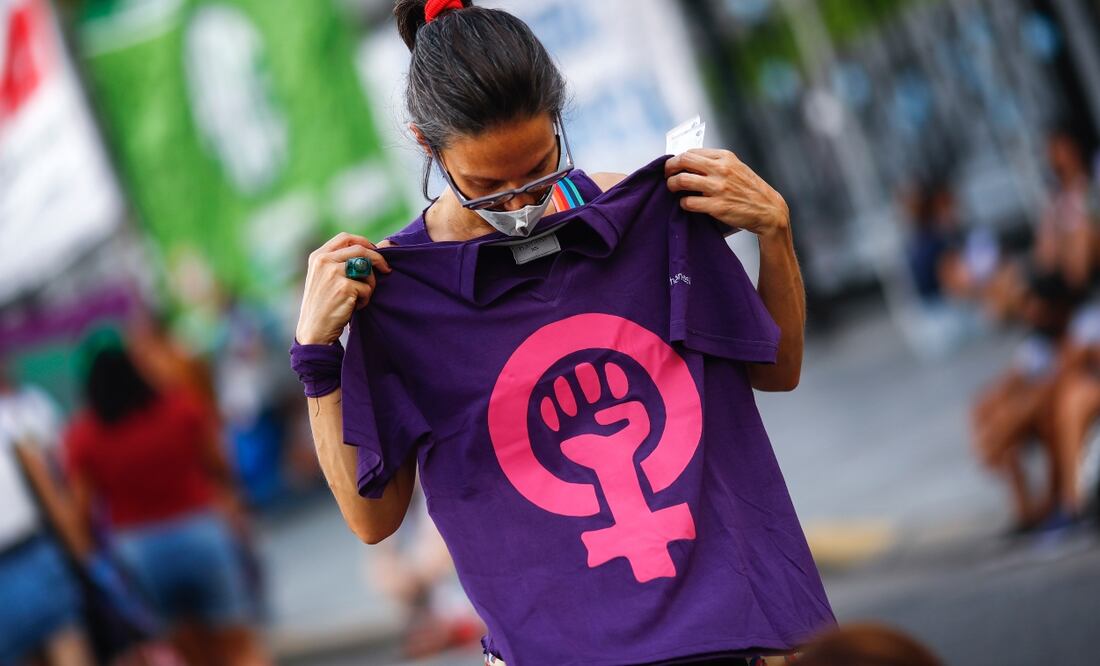 8M: ¿Qué significa usar verde, violeta y blanco en el Día Internacional ...