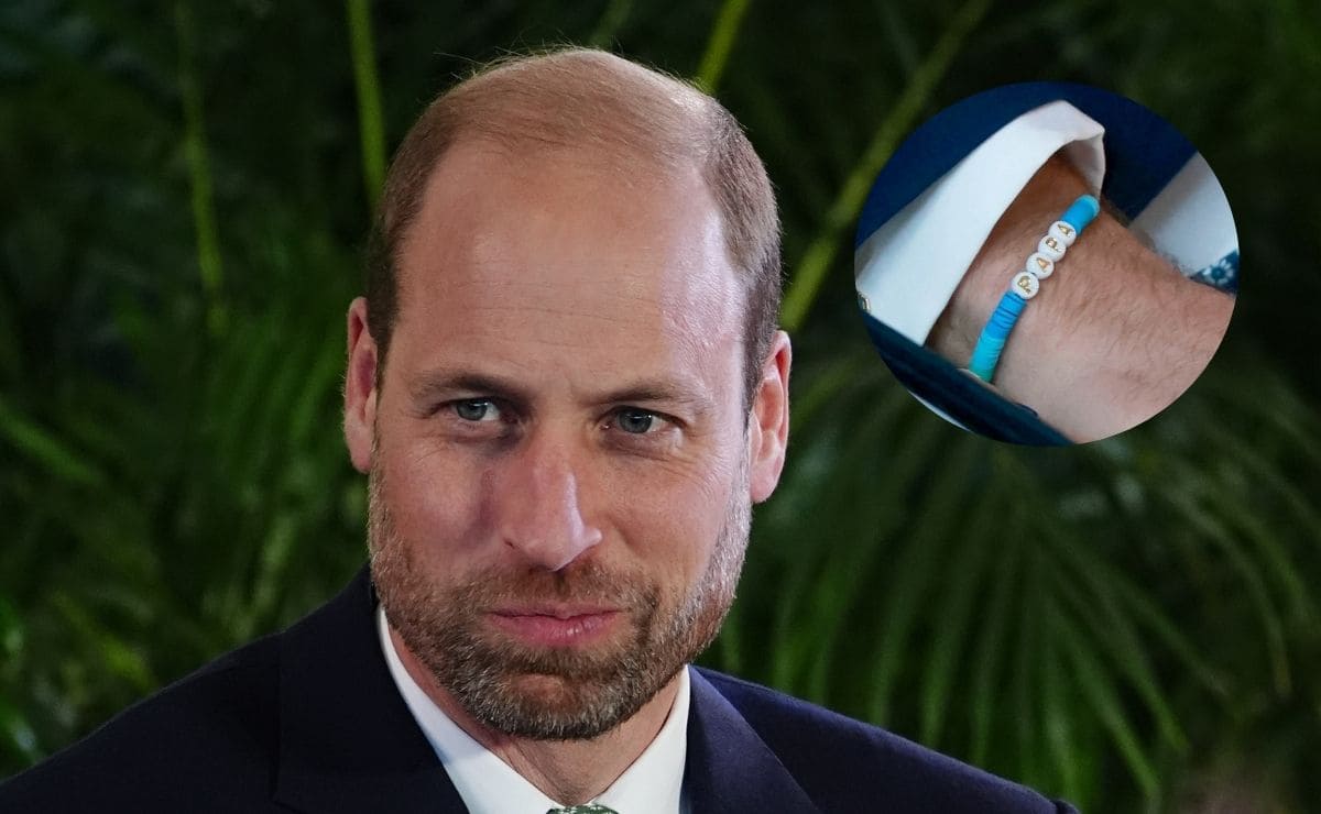 El príncipe William luce una valiosa pulsera en su viaje a Sudáfrica