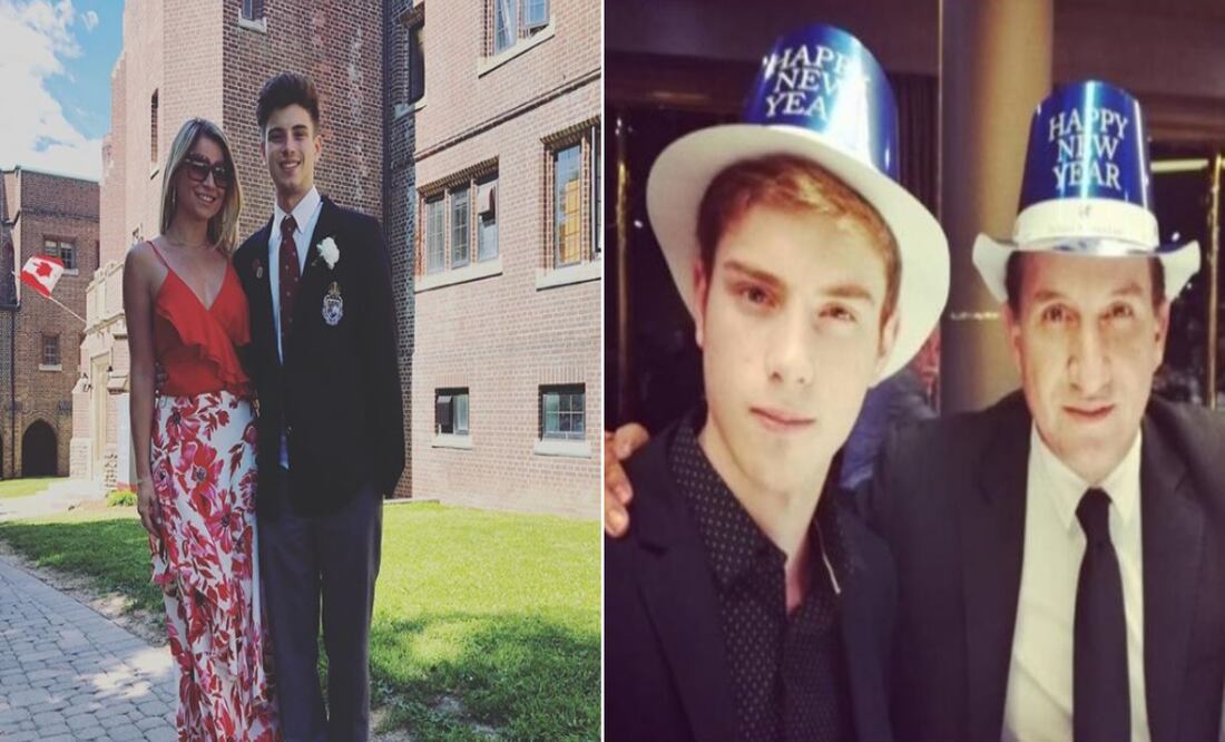 Nicolás Haza, el hijo mayor de Ludwika Paleta se graduó de la preparatoria