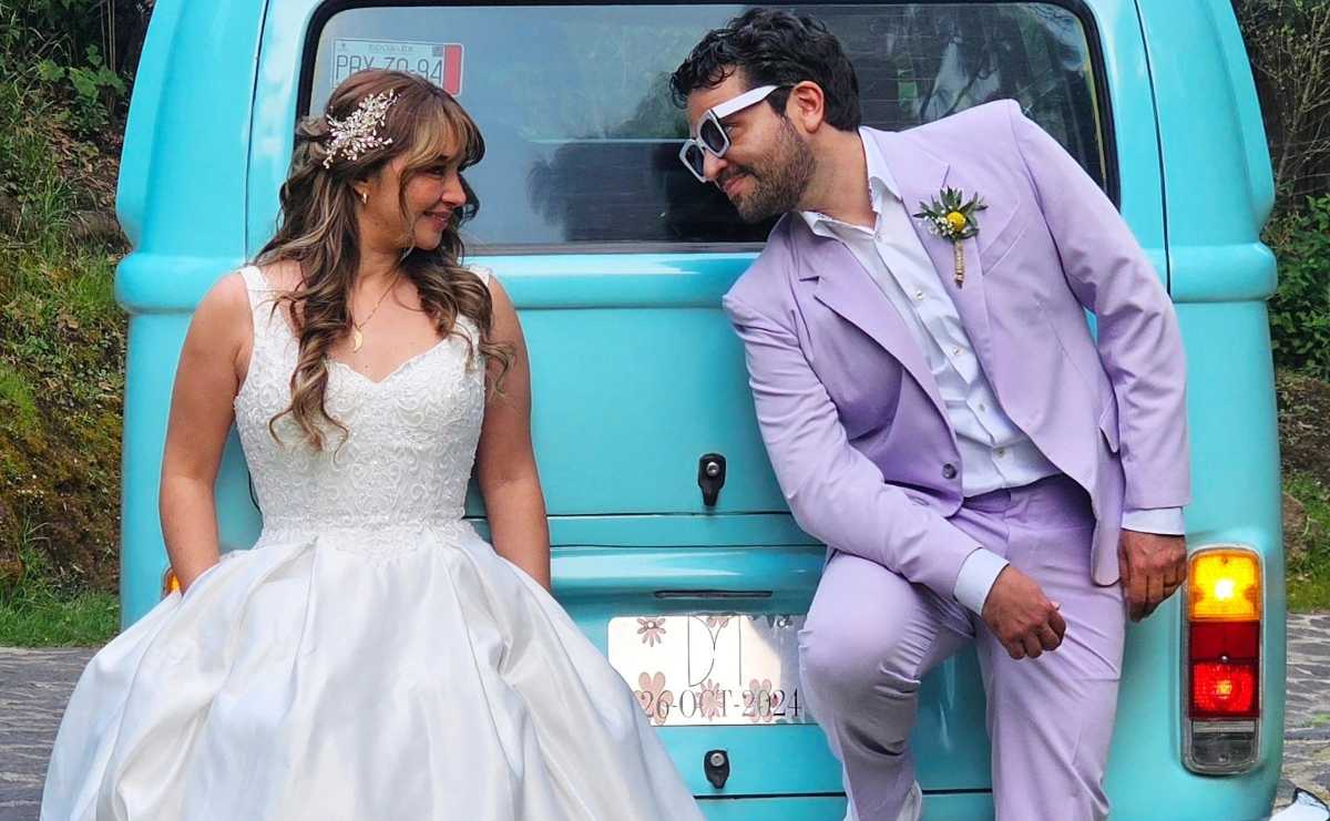 Él es Mario Monroy, esposo de Daniela Luján