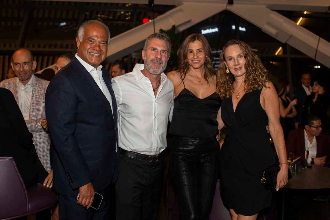 Ernesto Zedillo en el opening del Hotel Alexander