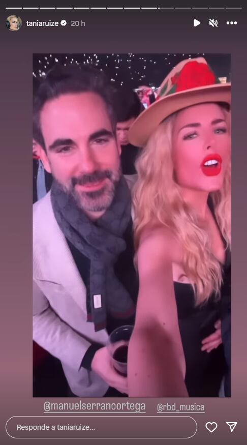 Tania Ruiz puso fin a su noviazgo con Manuel Serrano Ortega