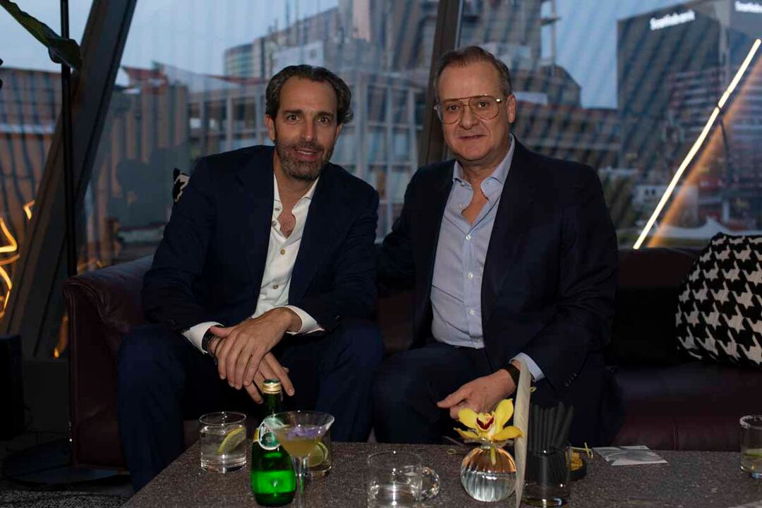 Ernesto Zedillo en el opening del Hotel Alexander
