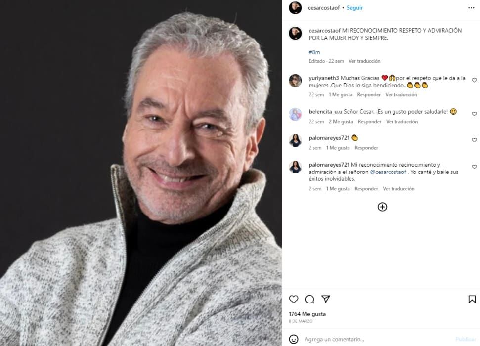 César Costa, icono del rock & roll mexicano, cumple 82 años en la mejor ...