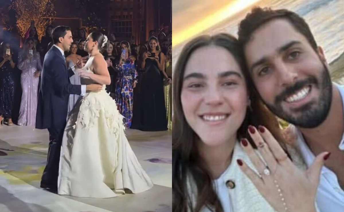 Ana Isabel, nieta de Carlos Slim, celebra su boda religiosa con Pepe ...