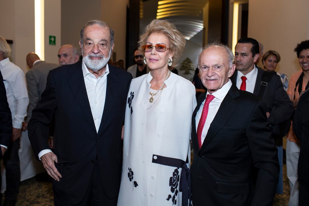 Carlos Slim y Mercedes Sánchez Navarro presentes en lanzamiento de ...
