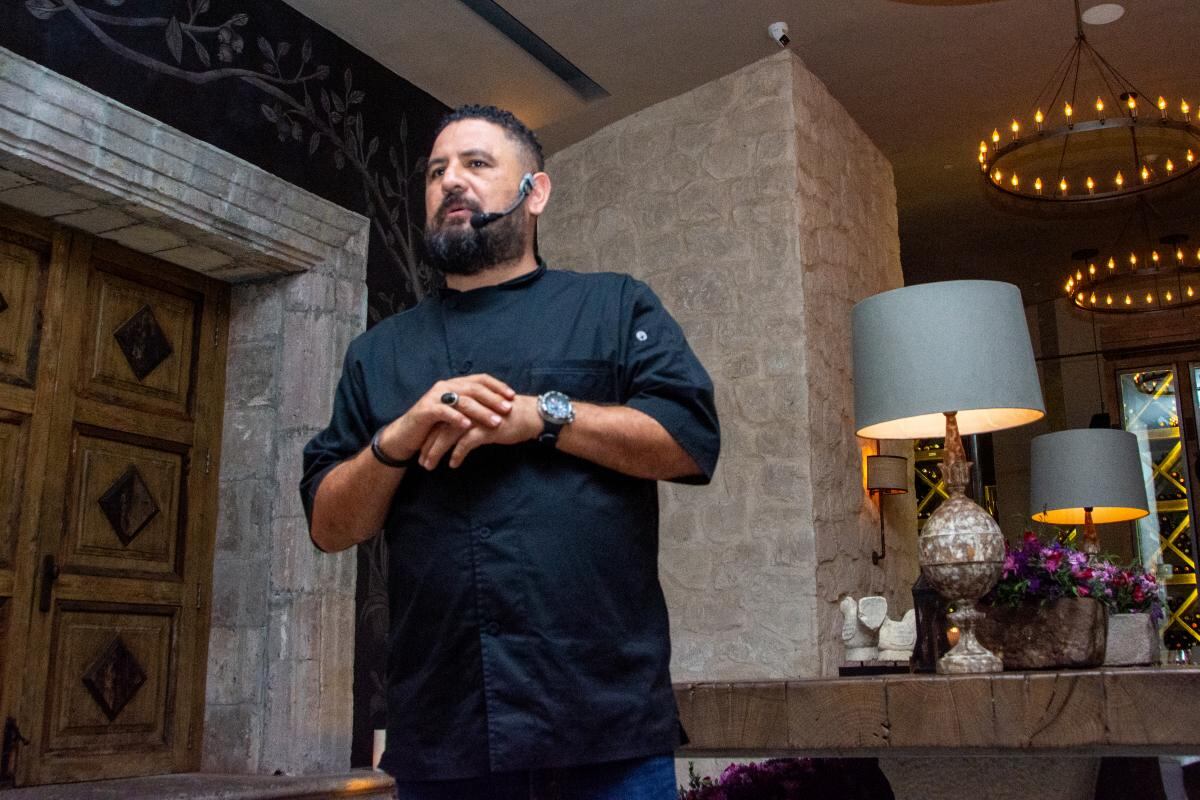 El chef de Pitiona, José Manuel Baños, brilla en Nizuc