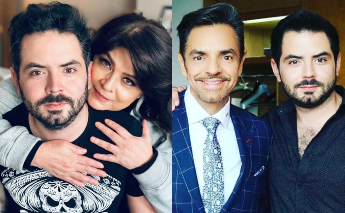 José Eduardo defiende a su mamá Victoria Ruffo de los comentarios de Eugenio Derbez