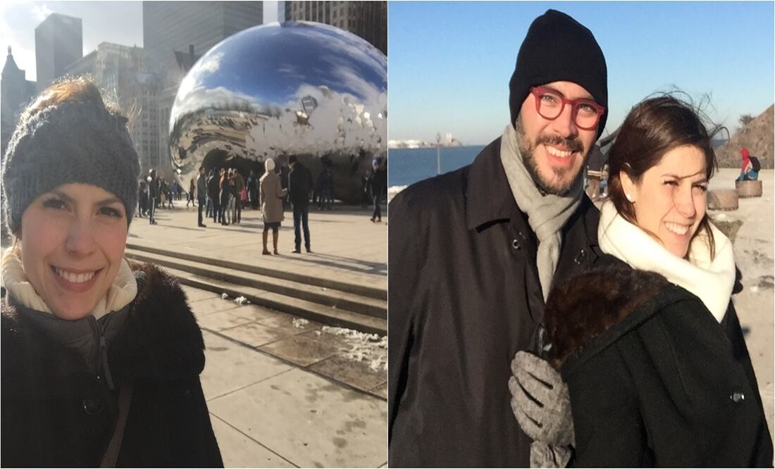 Las vacaciones de Andrea Martí en Chicago